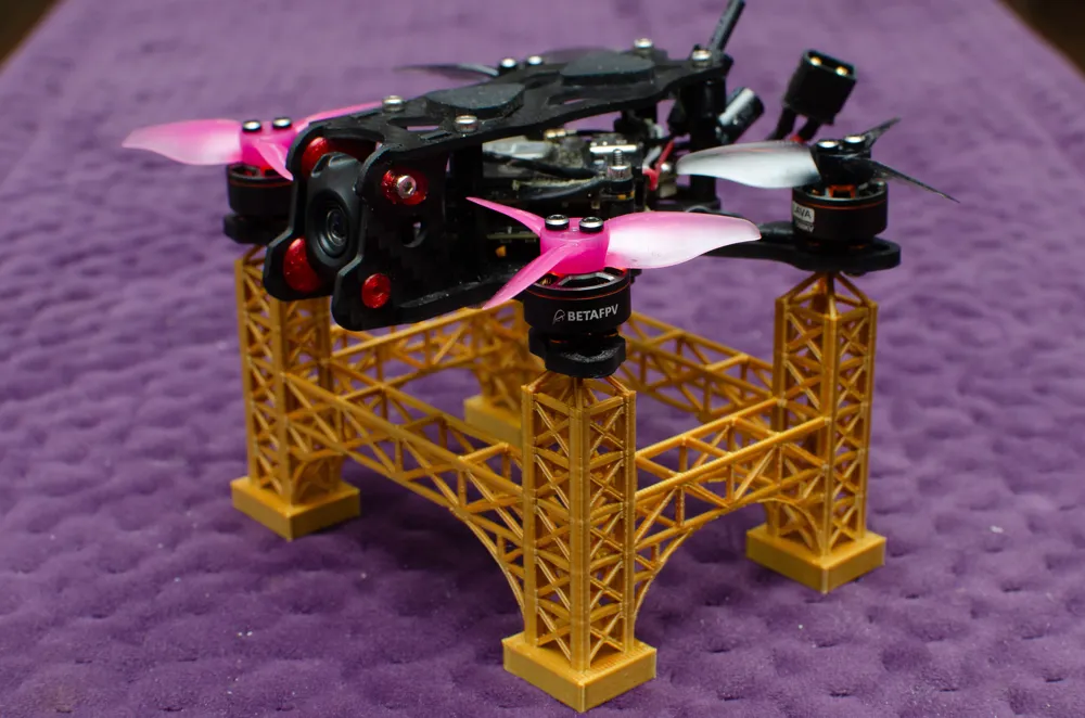 Drone Stand for 2" Apex Style Frame - Free 3D Print Model - MakerWorld