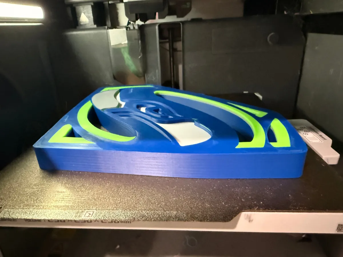Seattle Seahawks Superfan Hype Chain - Free 3D Print Model - MakerWorld