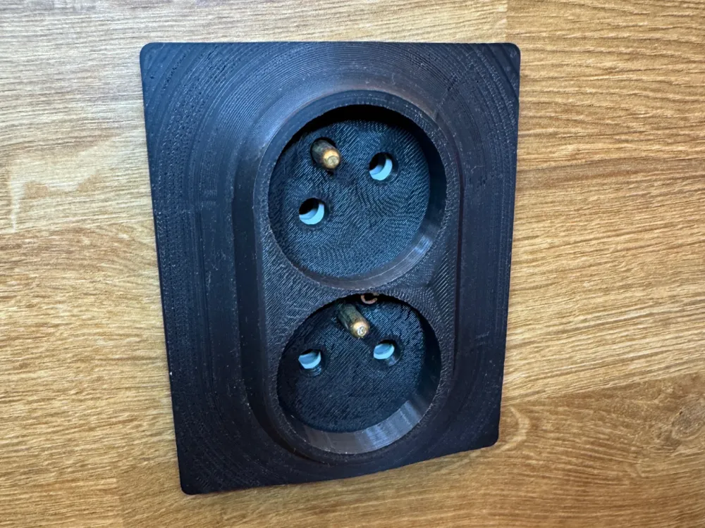 Legrand Valena Life double socket cover - Free 3D Print Model - MakerWorld