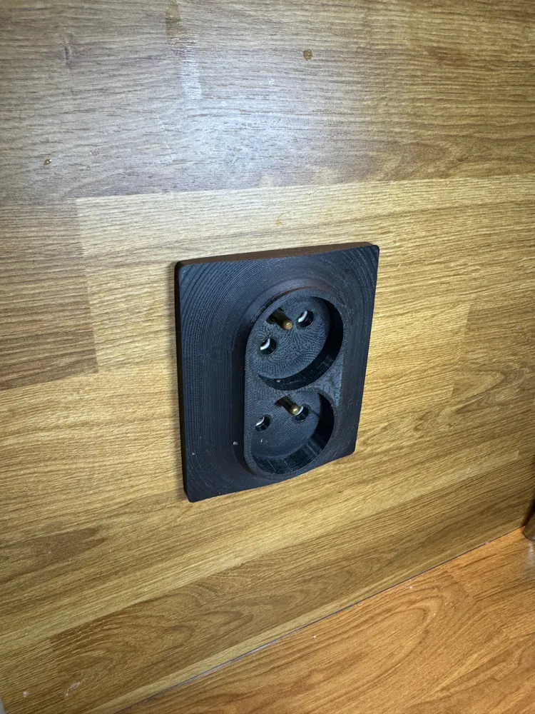 Legrand Valena Life double socket cover - Free 3D Print Model - MakerWorld