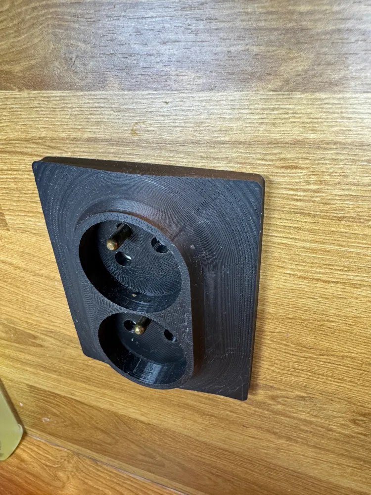 Legrand Valena Life double socket cover - Free 3D Print Model - MakerWorld