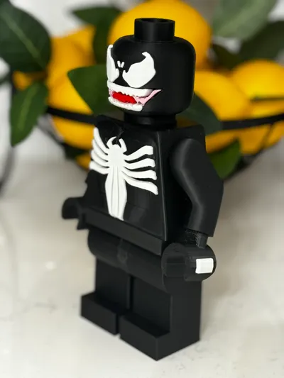 Bricks Venom - Free 3D Print Model - MakerWorld