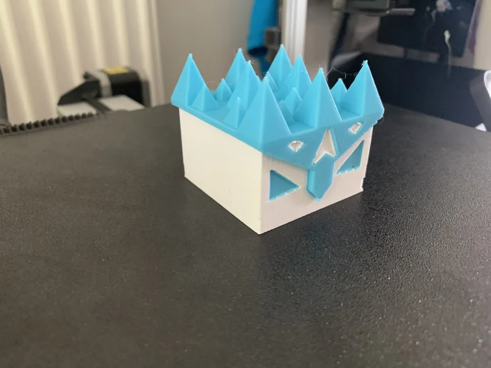 Geometry Dash Cube 126 - Free 3D Print Model - MakerWorld