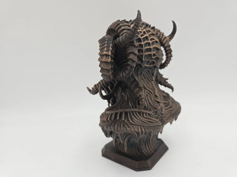 Elder Cthulhu Bust – Dark Myth Statue - Free 3D Print Model - MakerWorld