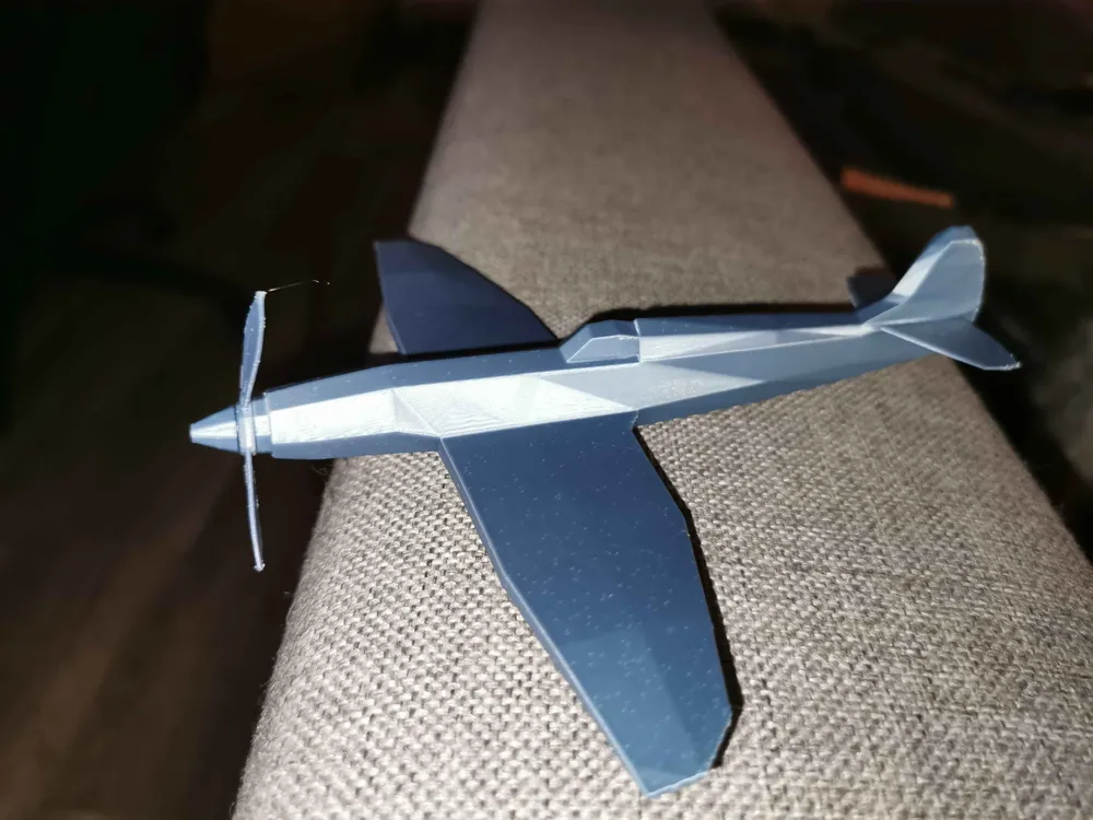 Spitfire Fighter plane with rotating propeller by Moodwend MakerWorld ...