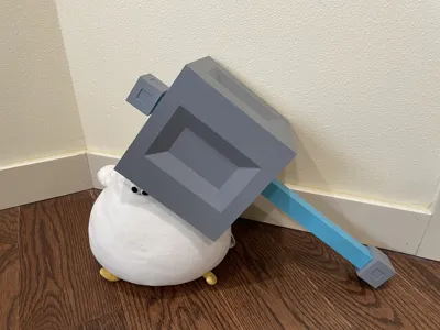 Minecraft Mace - Free 3D Print Model - MakerWorld
