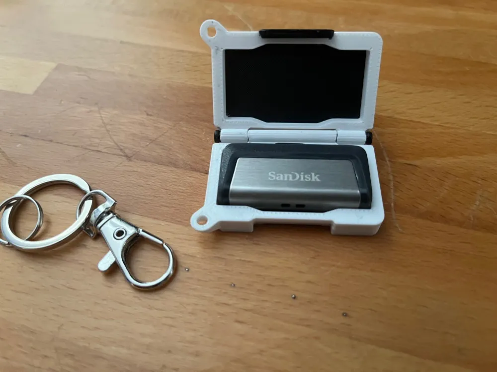 Keychain Box for SanDisk USB Dual Drive by Maximilian Klug - MakerWorld