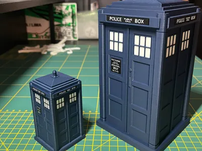 tardis 3d print model download - MakerWorld