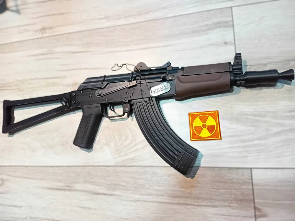 Russian AKS-74U AK assault rifle Modification kit by 补补觉去 MakerWorld ...