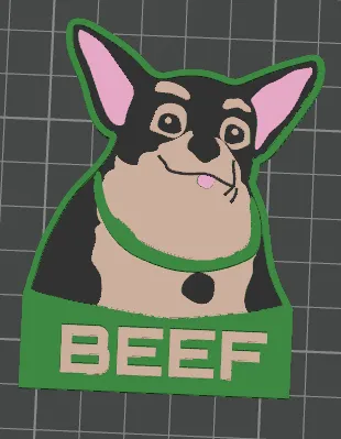 Beef the Dog from Dispatch by Kennyrose MakerWorld: Download Free 3D Models