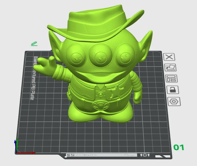 Toy Story Alien Woody - Free 3D Print Model - MakerWorld