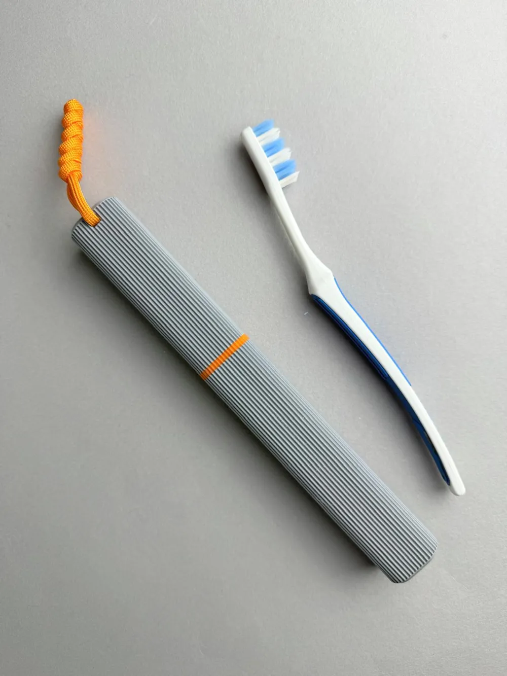 Minimalist textured toothbrush travel case - Free 3D Print Model ...