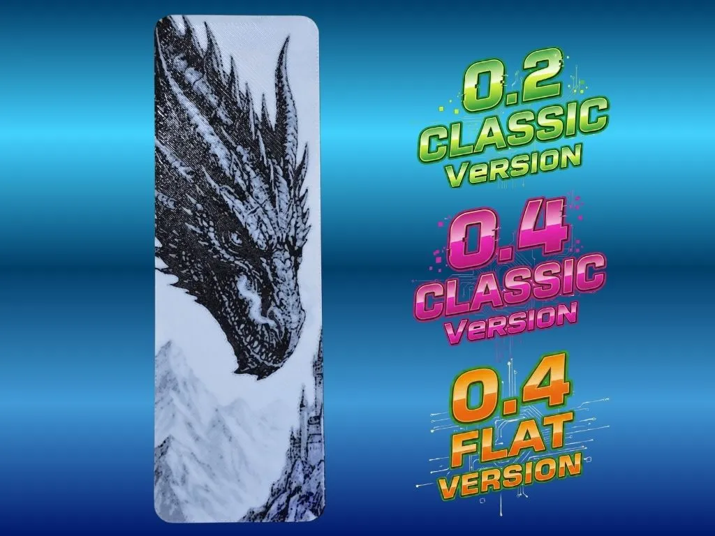 Head Dragon Bookmark - Free 3D Print Model - MakerWorld