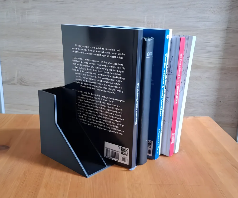 5-Slot Book Organizer - Free 3D Print Model - MakerWorld