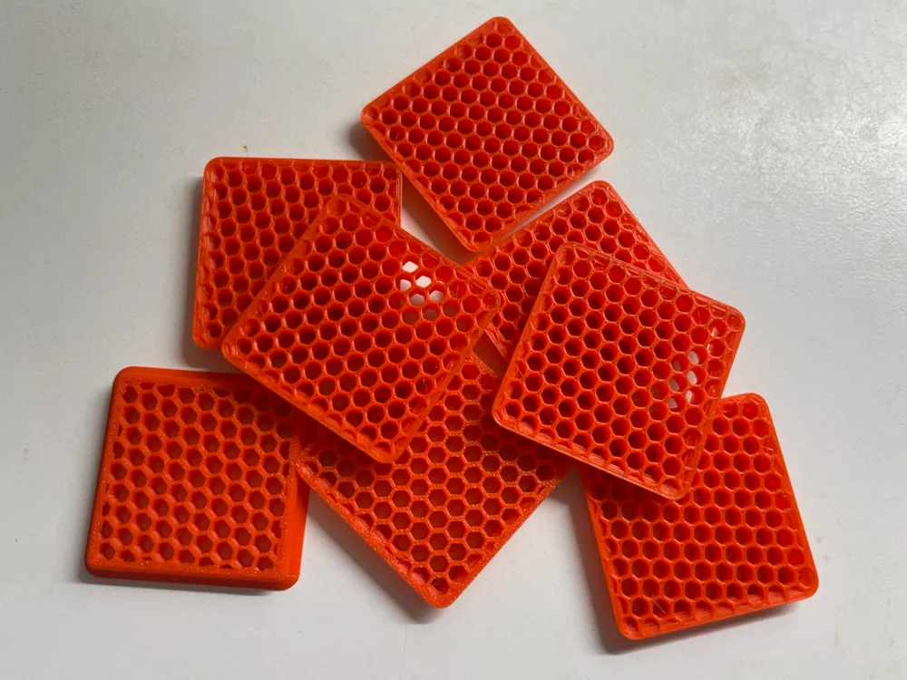 Gridfinity Blank / Space Filler (Hex Core) - Free 3D Print Model ...