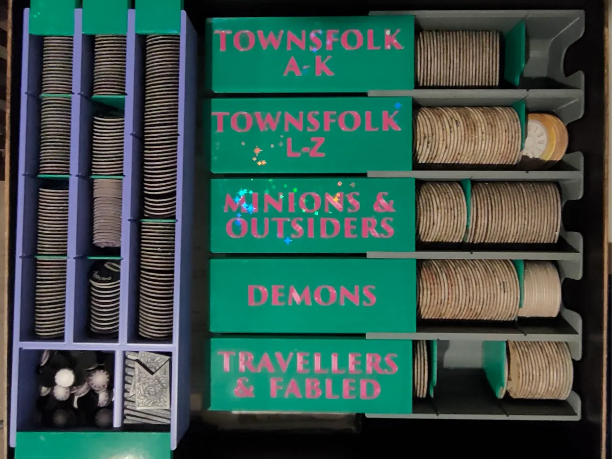 Blood on the Clocktower Carousel Token Storage - Free 3D Print Model ...