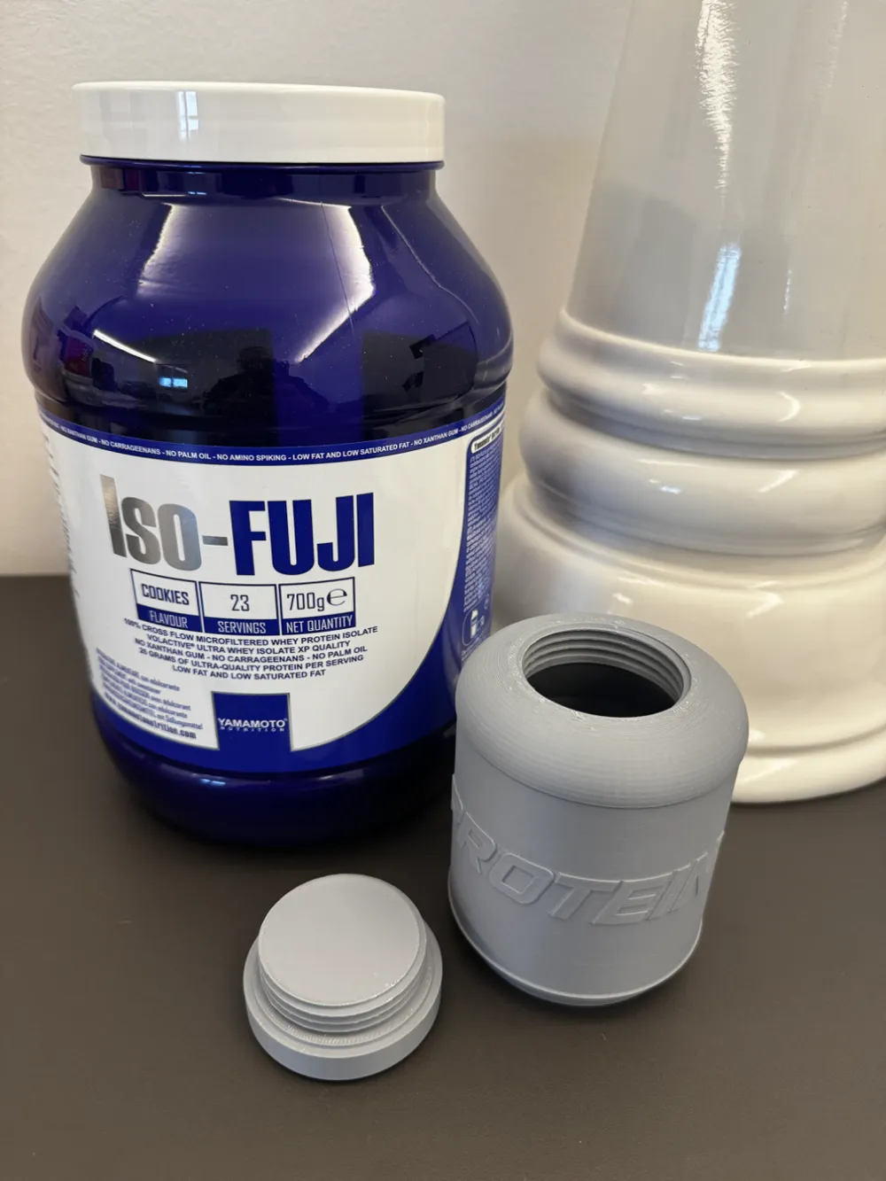 Portable protein container (Gym) - multiple items by T.giovanzana ...