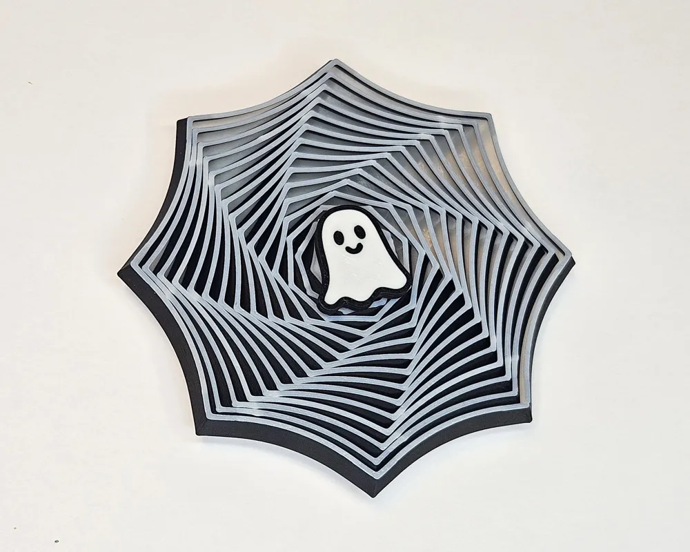 Fidget Spiderweb Twist with 4 pins - Free 3D Print Model - MakerWorld