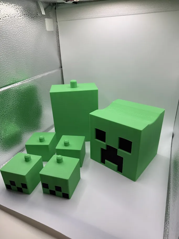 Minecraft Creeper Headset/ Headphone Holder /Stand - Free 3D Print ...
