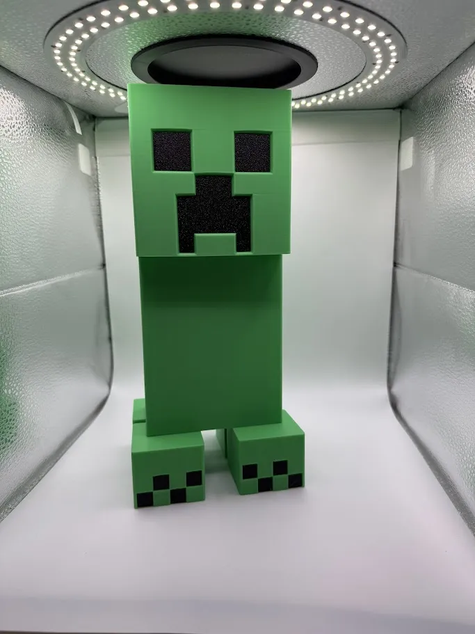 Minecraft Creeper Headset/ Headphone Holder /Stand - Free 3D Print ...