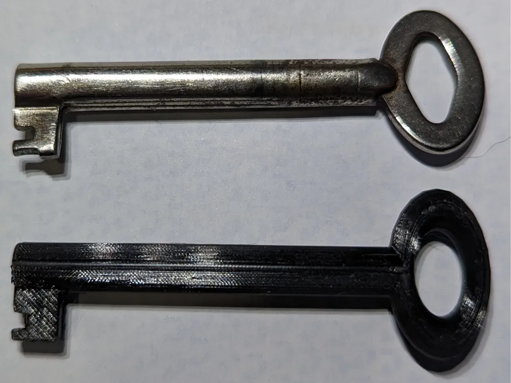 Wardrobe / Cupboard Key by PeterJ - MakerWorld