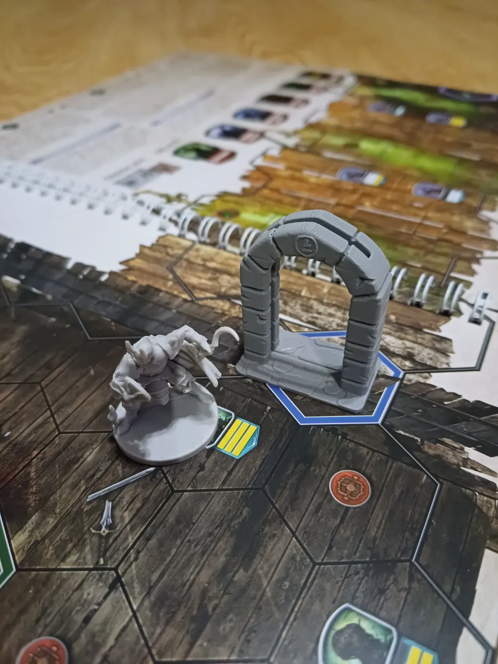 DnD, dungeon door - gloomhaven board game by Mich@l - MakerWorld