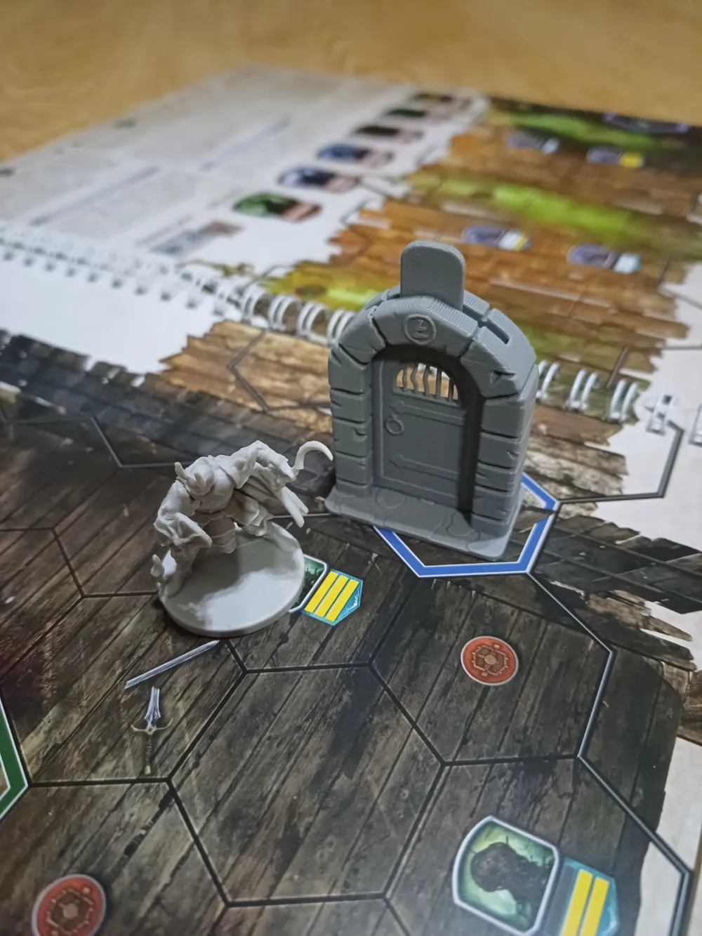 DnD, dungeon door - gloomhaven board game by Mich@l - MakerWorld