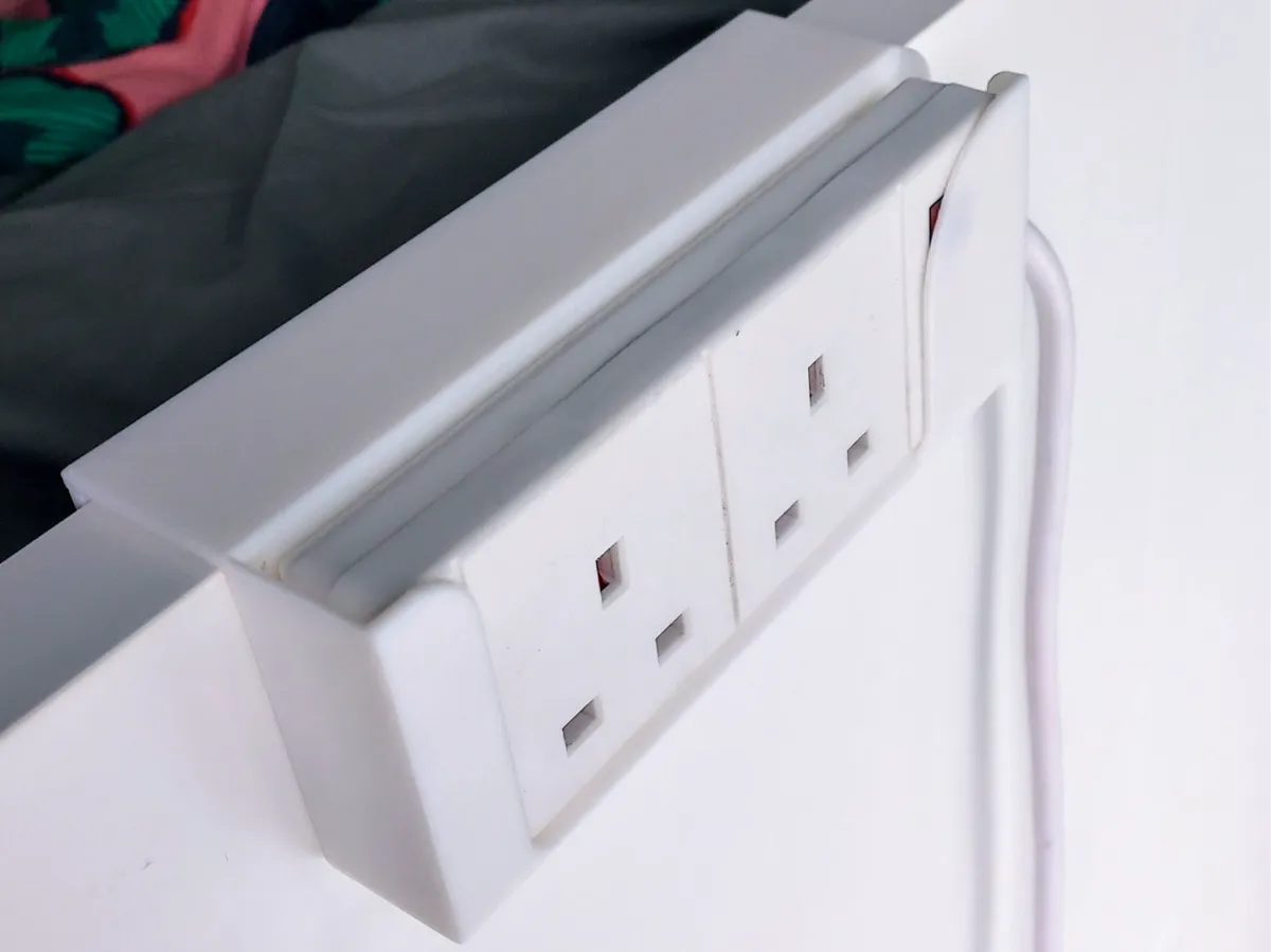 Plug Socket Bracket for IKEA SMÅSTAD Cabin Bed - Free 3D Print Model ...