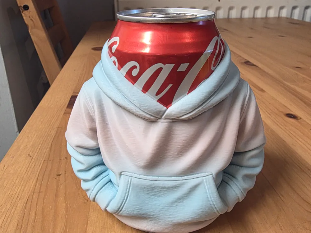Hoodie Can Koozie Multiple Sizes Available - Free 3D Print Model ...