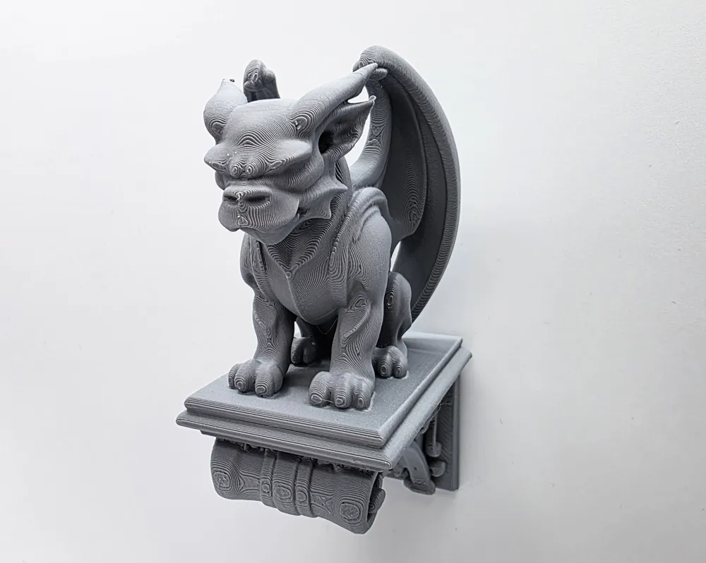 Wall-Mount Seated Gargoyle by Triple G Workshop MakerWorld: Download ...