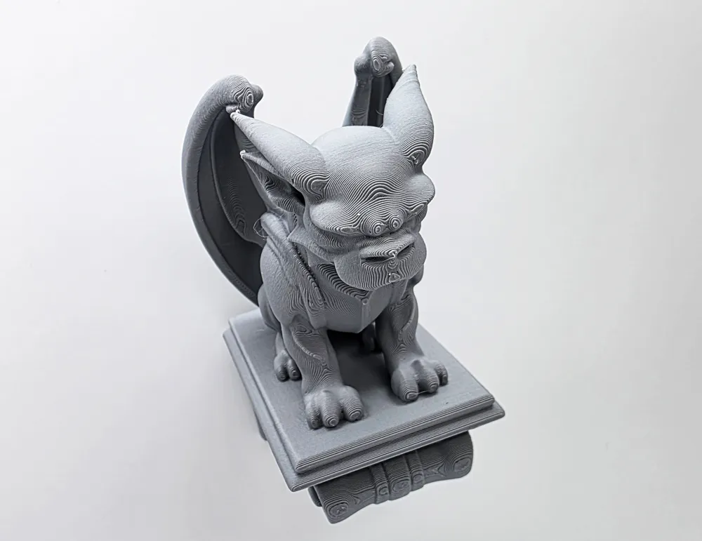 Wall-Mount Seated Gargoyle by Triple G Workshop MakerWorld: Download ...