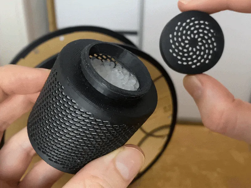 Desiccant Container GALAXY for Cardboard Spools by Leon Fisher-Skipper ...