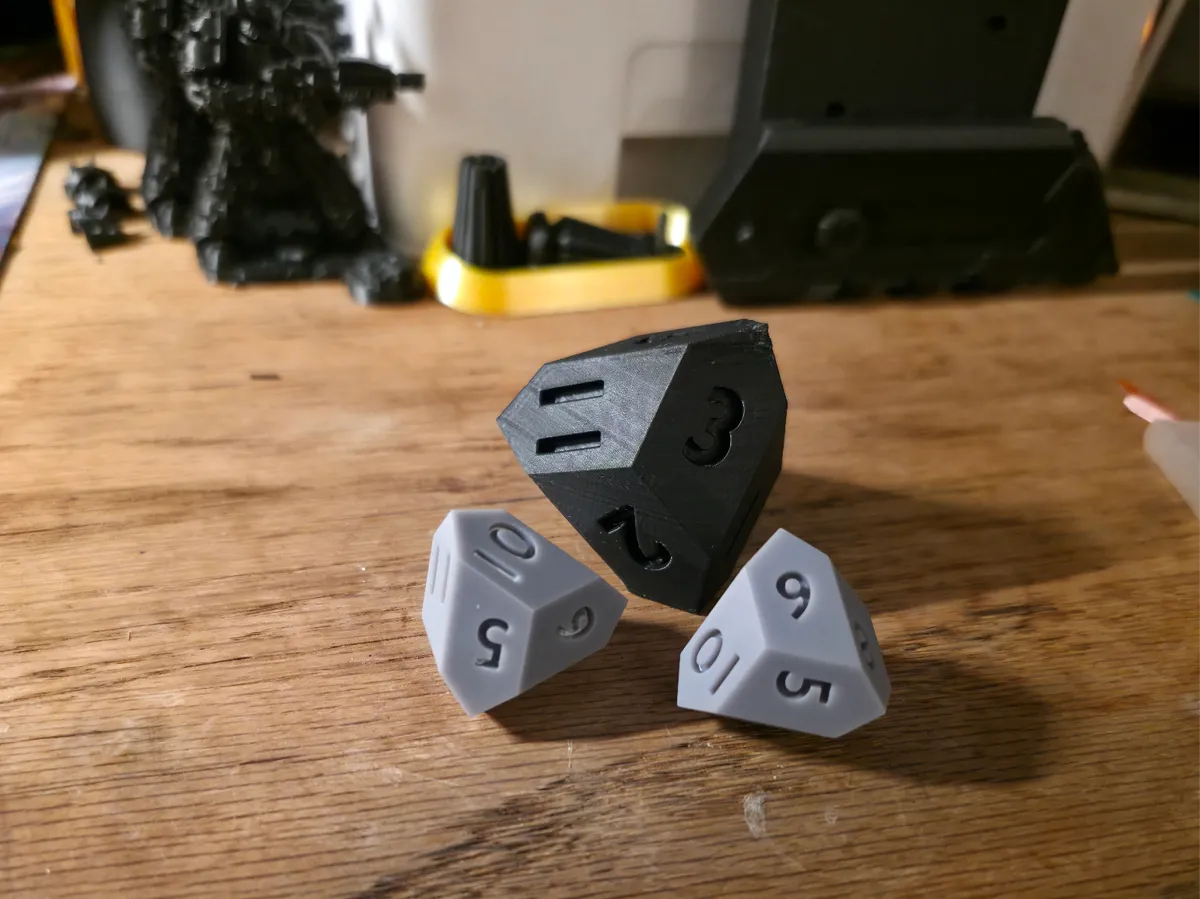 D12 Tetartoid - Most unique die! - Free 3D Print Model - MakerWorld