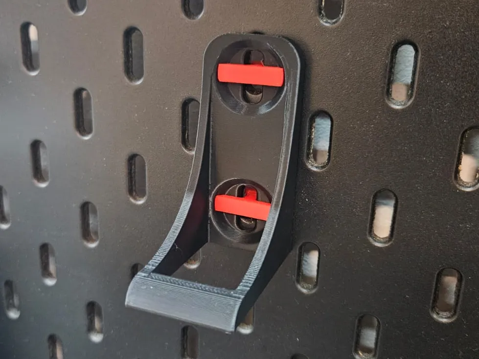 Skadis Spray Bottle Holder - Free 3D Print Model - MakerWorld