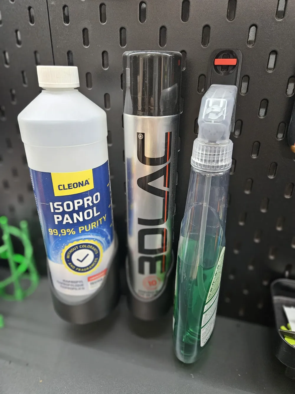 Skadis Spray Bottle Holder - Free 3D Print Model - MakerWorld