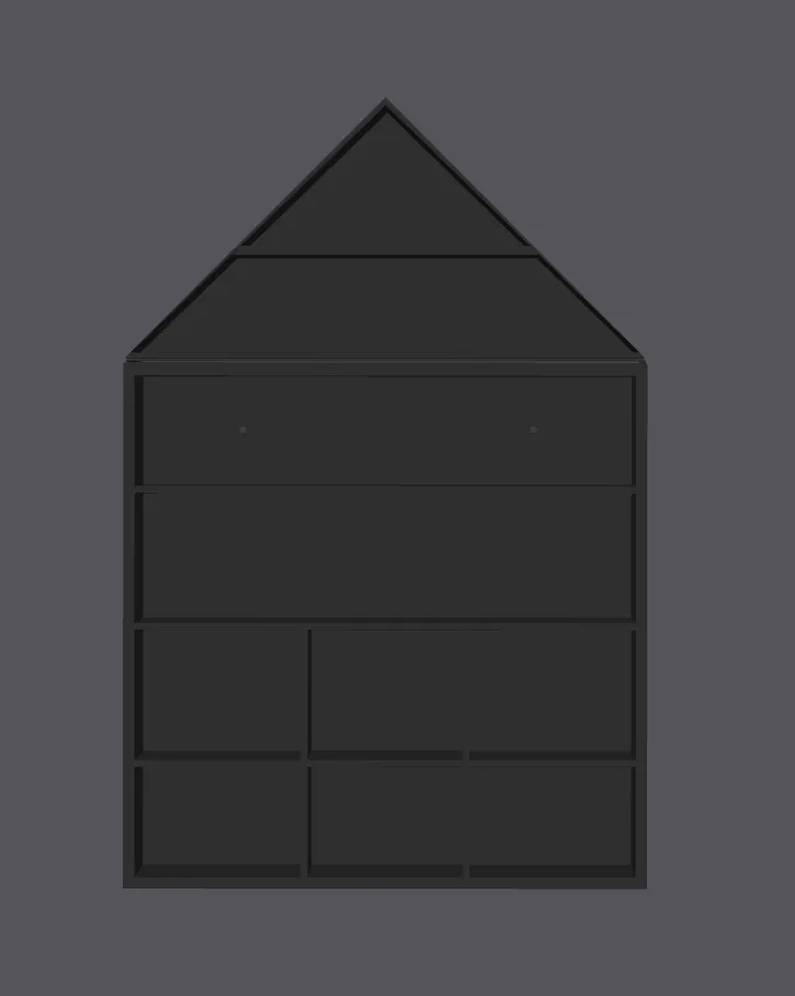 Wall Mounted Mini Display Shelf for Miniatures - Free 3D Print Model ...