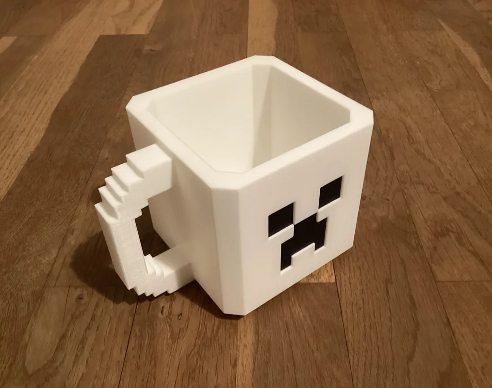 Minecraft Creeper-Becher – Kostenloses 3D-Druckmodell – MakerWorld