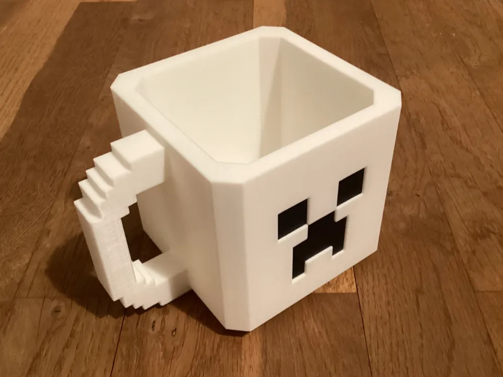 Minecraft Creeper Cup by Quatschkoepfe MakerWorld: Download Free 3D Models