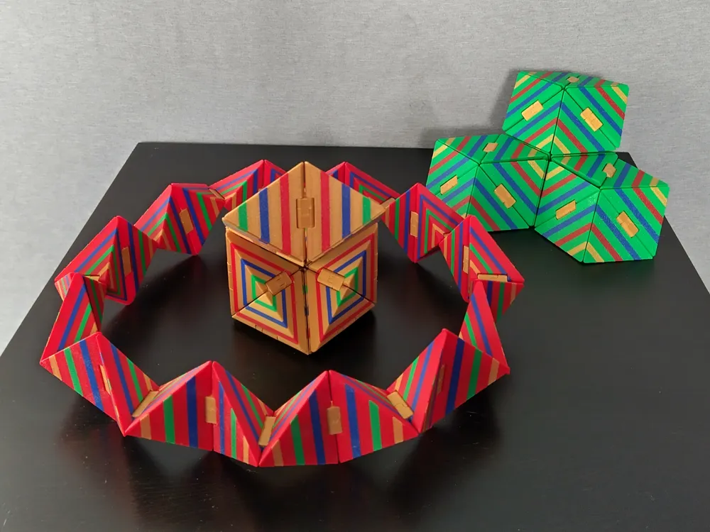 24-teiliger Origami-Würfel – doppelter Spaß! – Kostenloses 3D ...