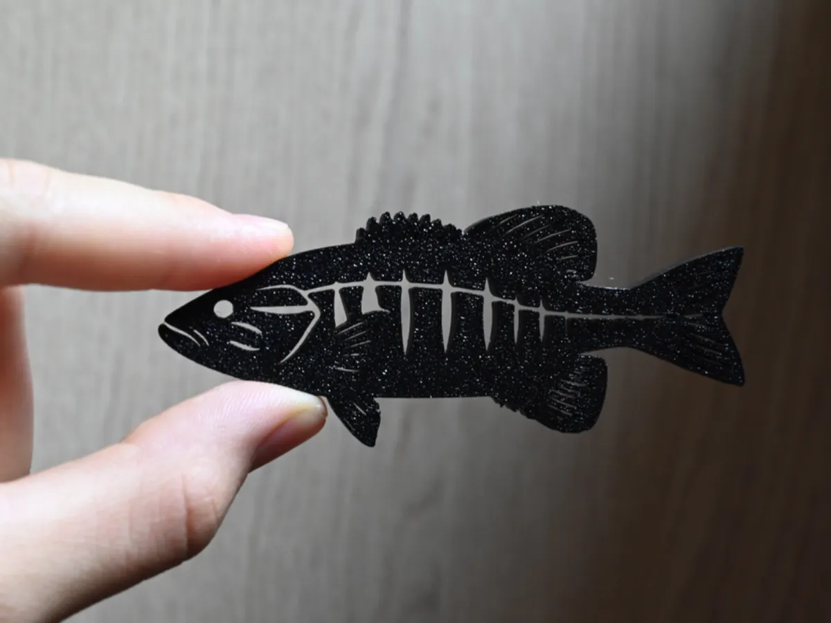 Smallmouth Bass 2D Model - Free 3D Print Model - MakerWorld