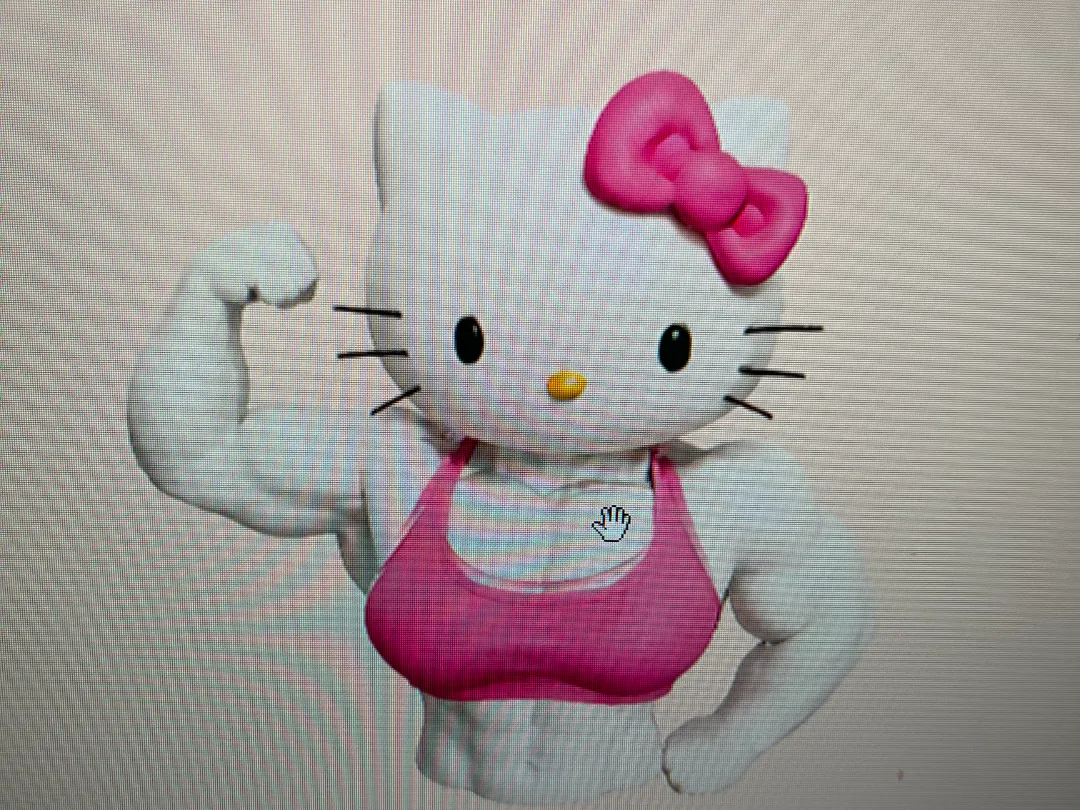 hello kitty tank top - Free 3D Print Model - MakerWorld