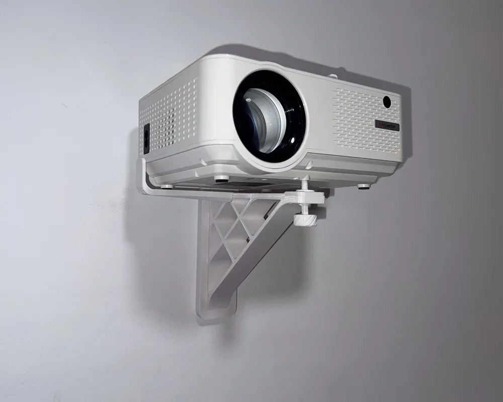 Quick-release projector wall mount - Free 3D Print Model - MakerWorld