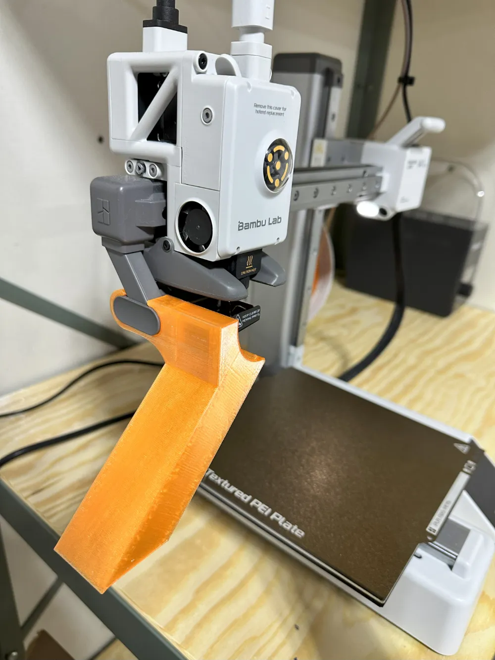 A1 / A1 Mini side Poop Chute EXTENDED - Free 3D Print Model - MakerWorld