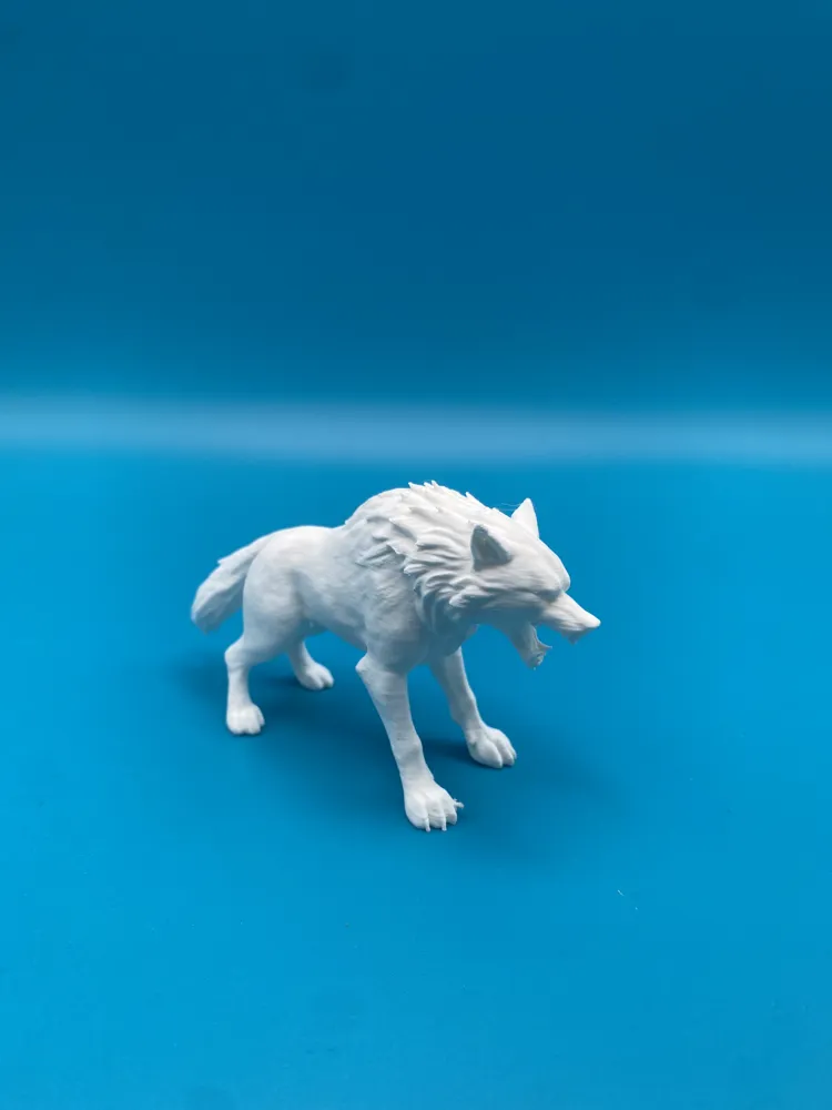 Wolf - Free 3D Print Model - MakerWorld