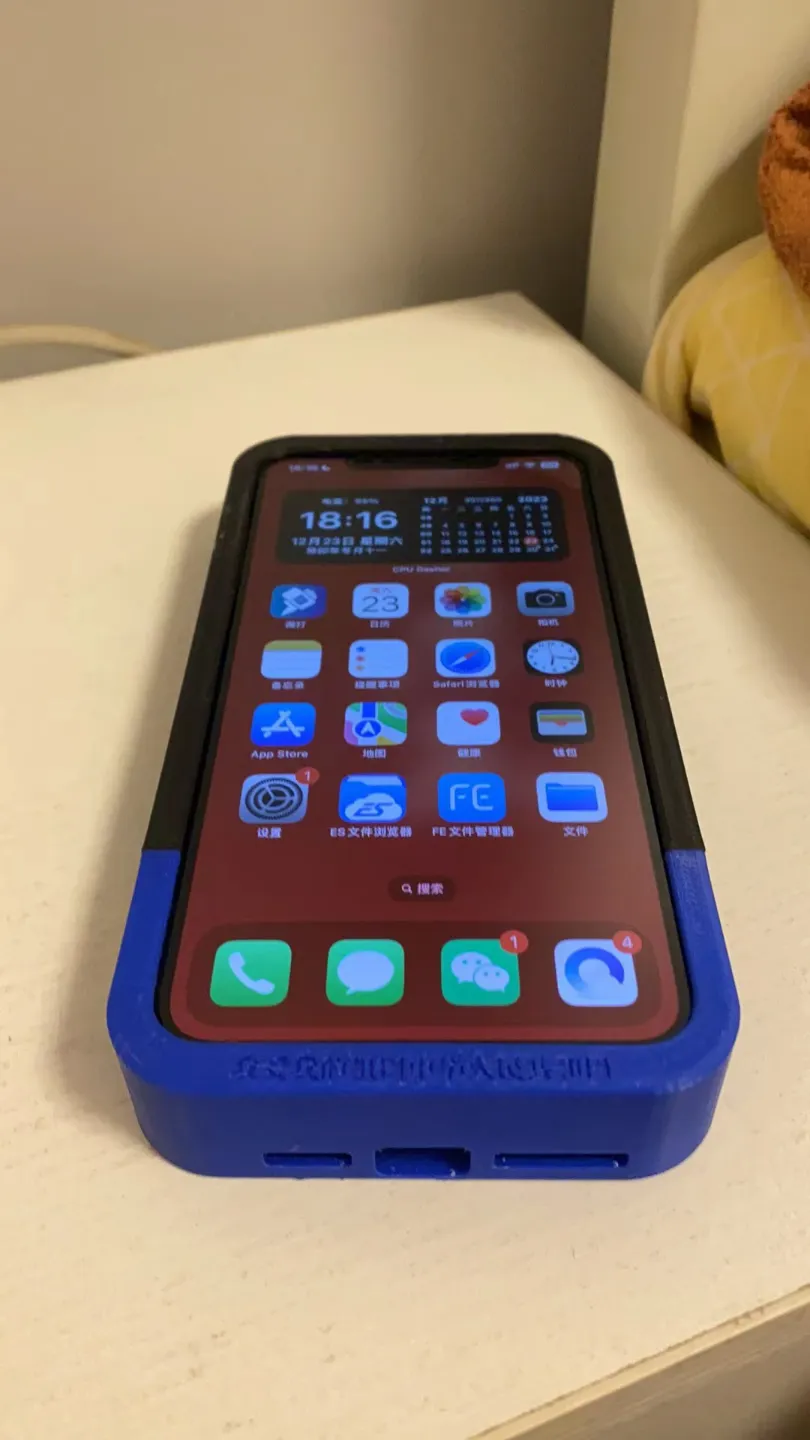 iPhone 11 Pro Max Modified phone case with three batteries（针对赛魔改装的3电池版 ...