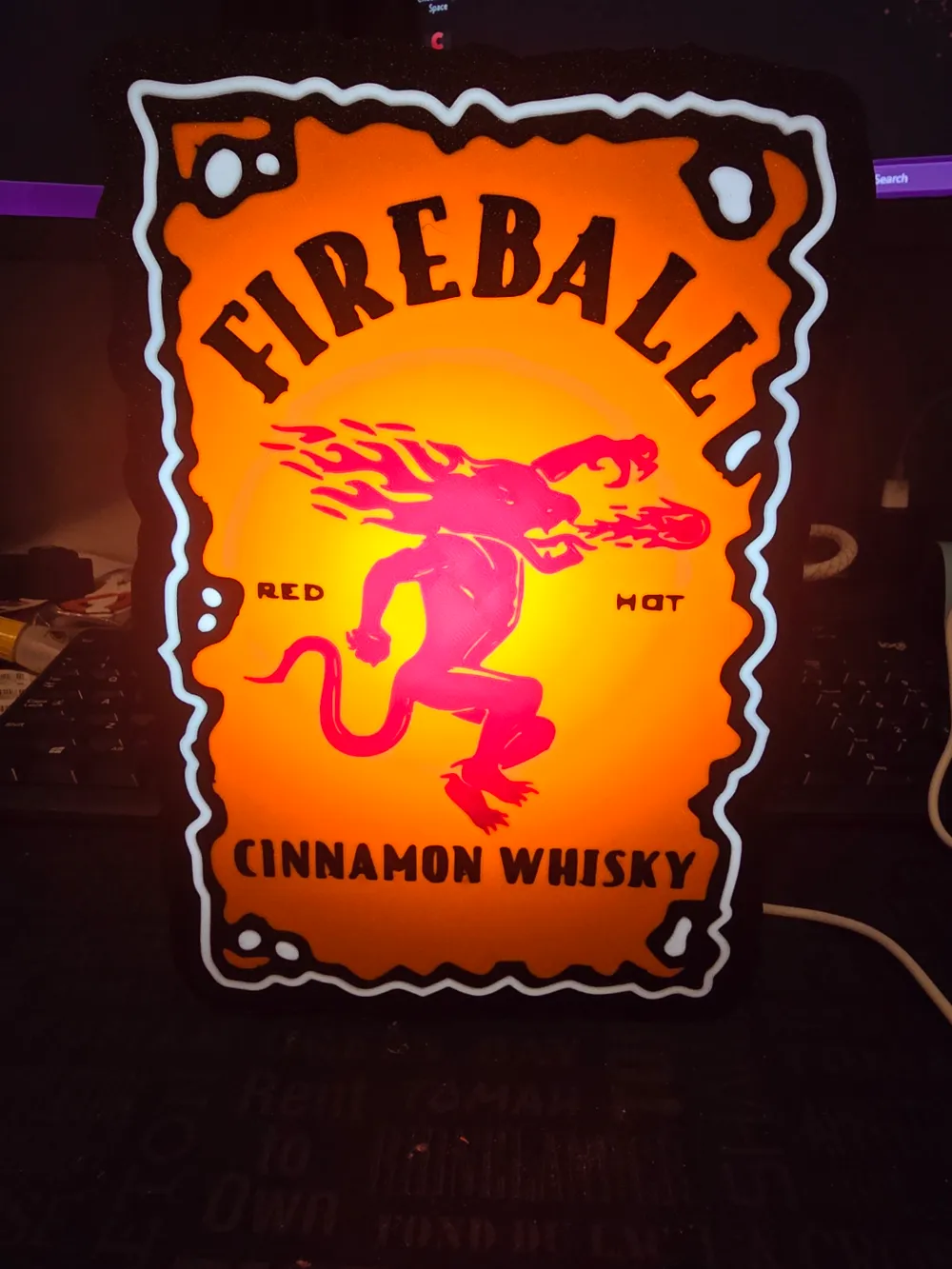 Fireball Light Box by JessiScott Crafts & Creations Studio - MakerWorld