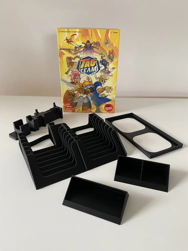 Tag Team Insert – Organizer - Free 3D Print Model - MakerWorld