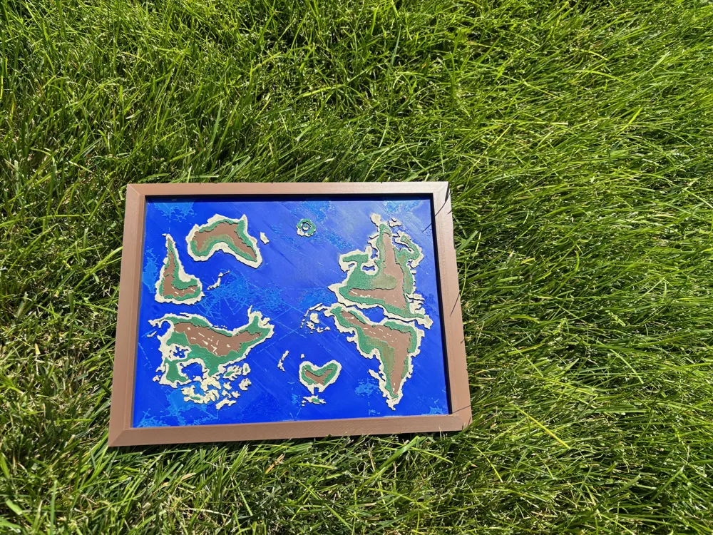 Hunter x Hunter World Map - No AMS Needed by JKS 3D MakerWorld ...