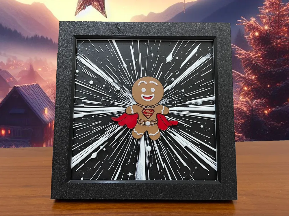 The Gingerbread Man from afar by mail.iou - MakerWorld