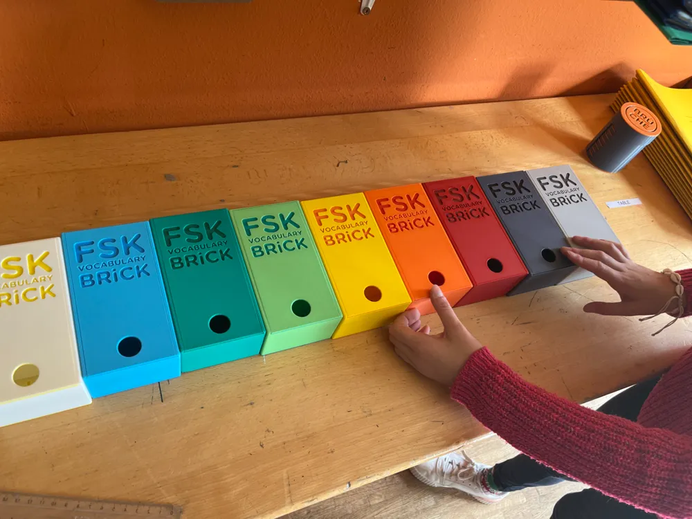 FSK VOCABULARY BRICK by Bobbi - MakerWorld